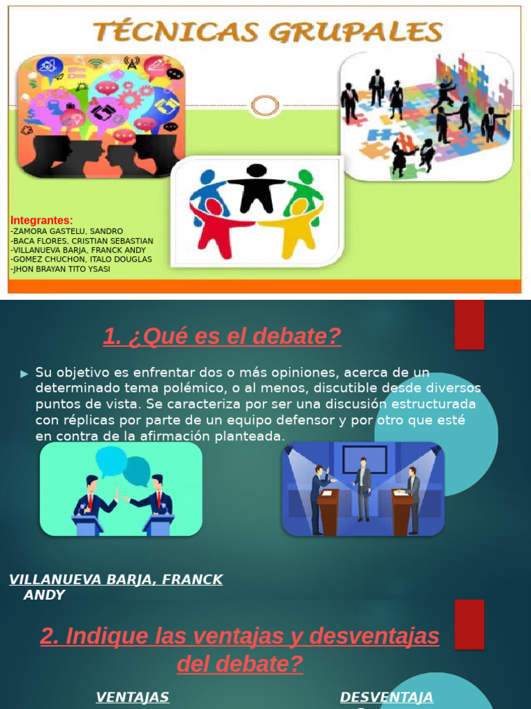 Tipos de Debate y sus Ventajas | PDF