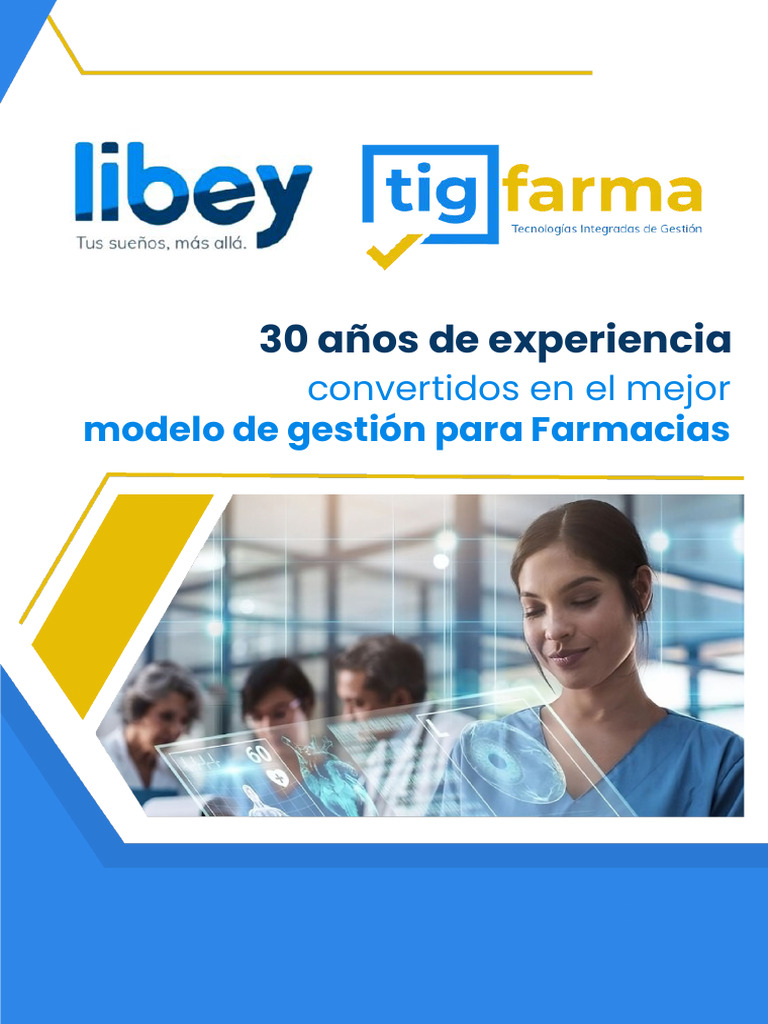 Brochure Impreso FINAL Tig Farma | PDF | Software | Farmacia