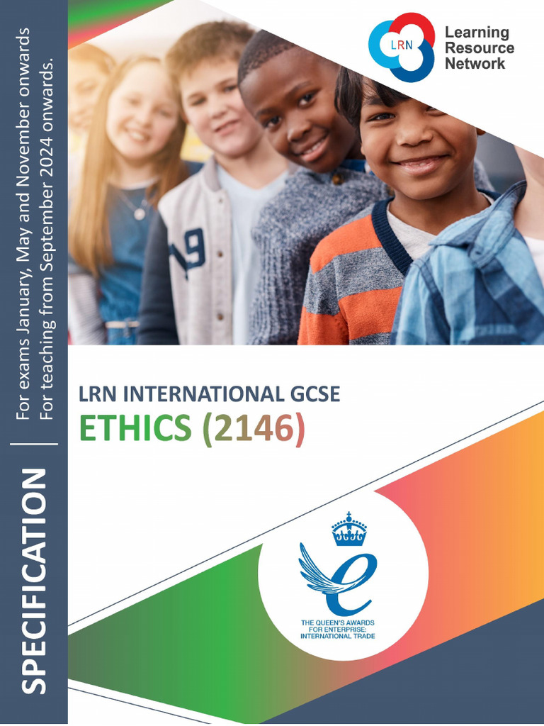 LRN International GCSE Ethics Overview | PDF