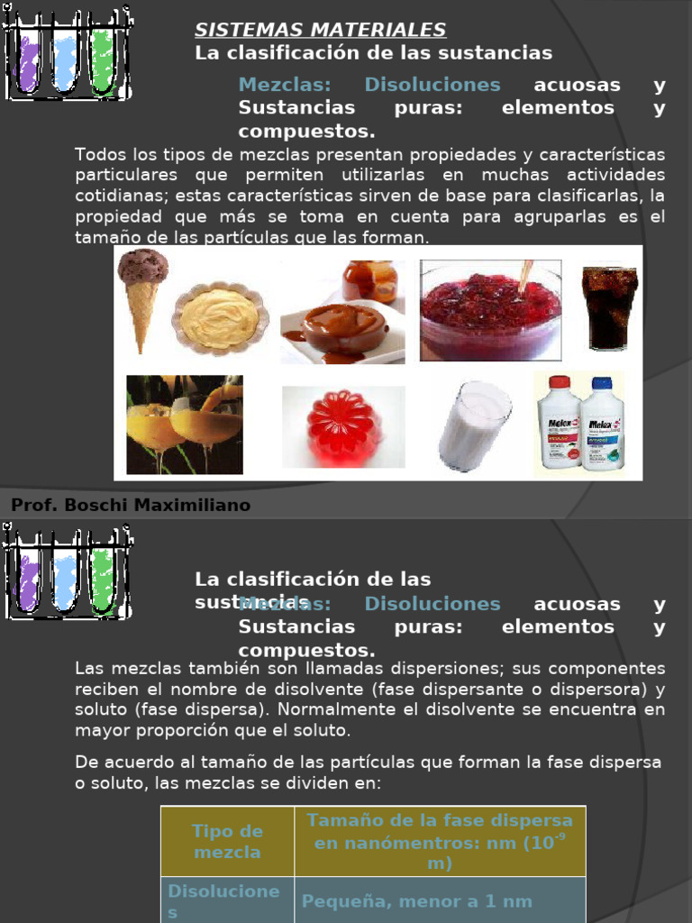 QUIMICA-SOLUCIONES Y MEZCLAS (1) | PDF | Átomos | Mezcla