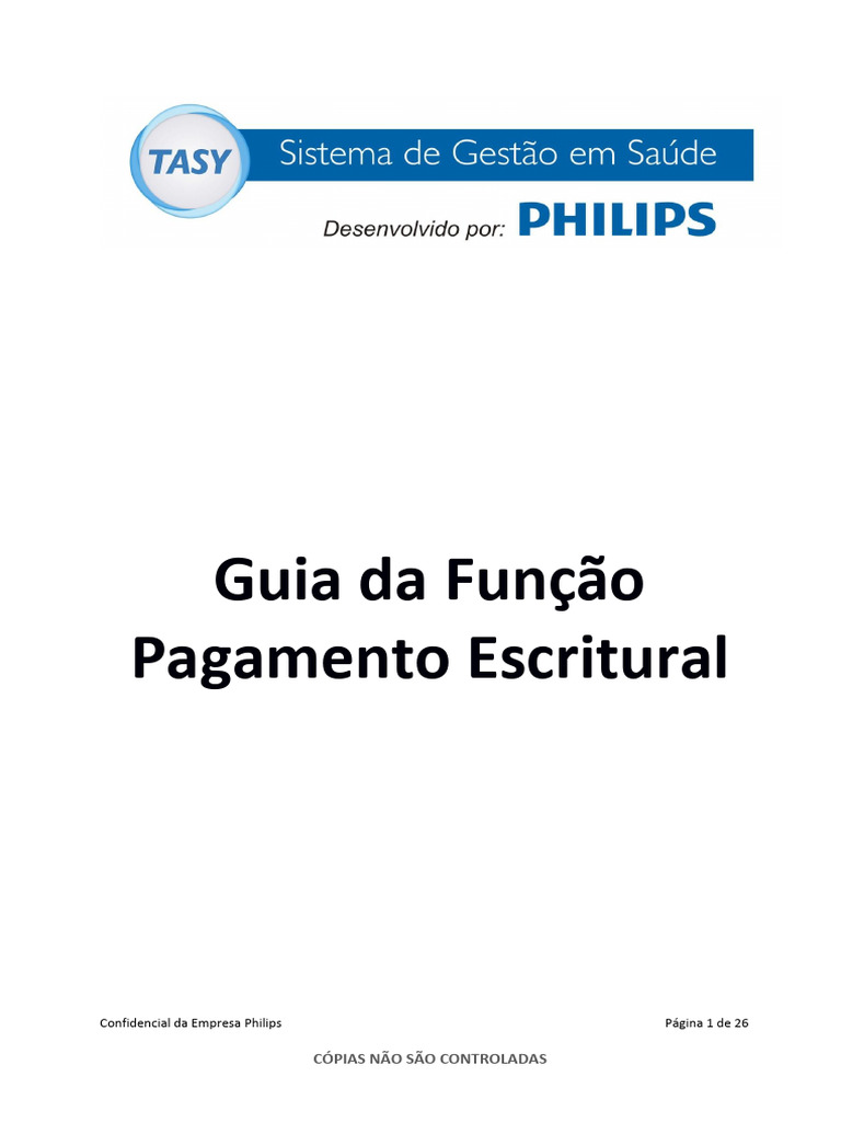 Guia de Func ºa Âo Pagamento Escritural | PDF | Informática