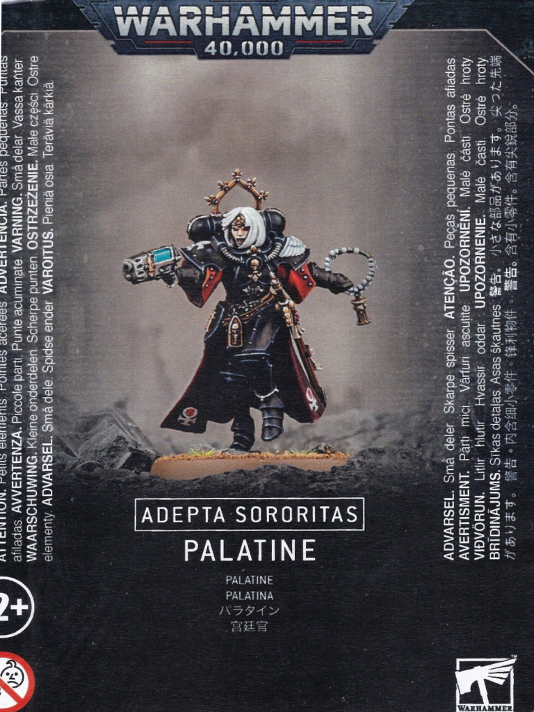 Warhammer 40k Adepta Sororitas Palatine | PDF | Board Games | Entertainment