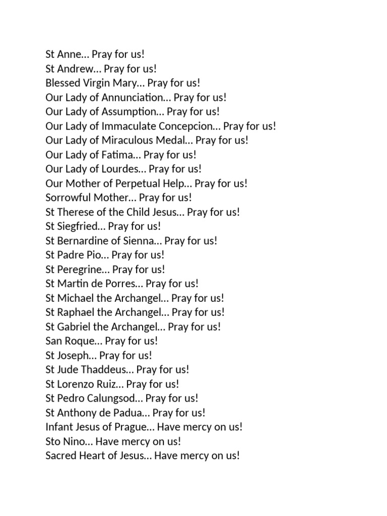 Saints | PDF