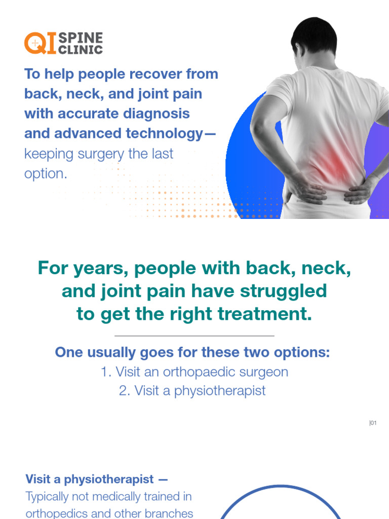 QI Spine - Deck - Navi Mumbai - 4mar | PDF | Orthopedic Surgery | Pain