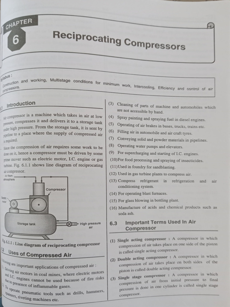 Reciprocating Compressor | PDF