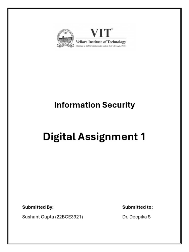 InfoSec_22BCE3921 | PDF