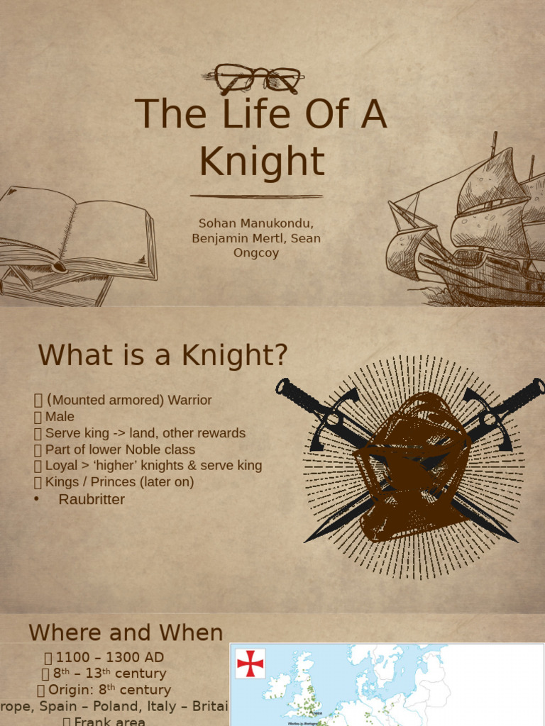 The Life of A Knight | PDF | Knight | Military