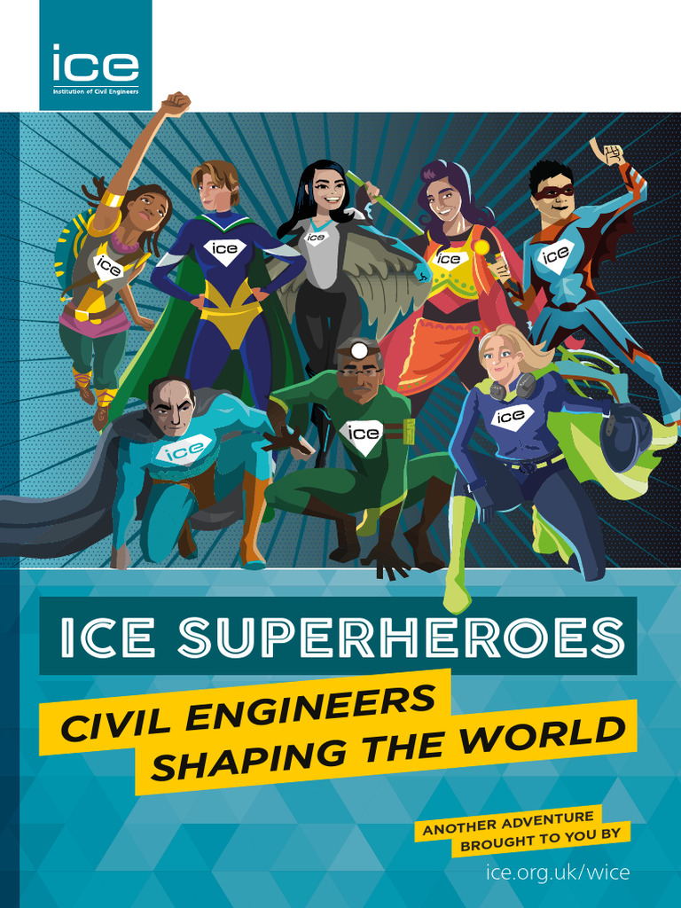 ICE Superheroes Activity Booklet Ages 4-10 | PDF | Civil Engineering