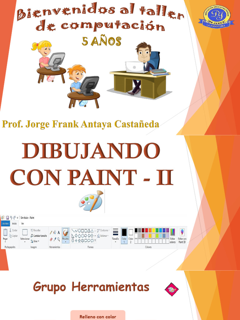 Dibujando Con Paint - II - 5 Años | PDF
