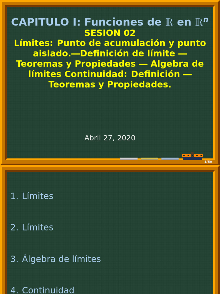 Límites y Continuidad en Funciones Vectoriales | PDF | Función ...