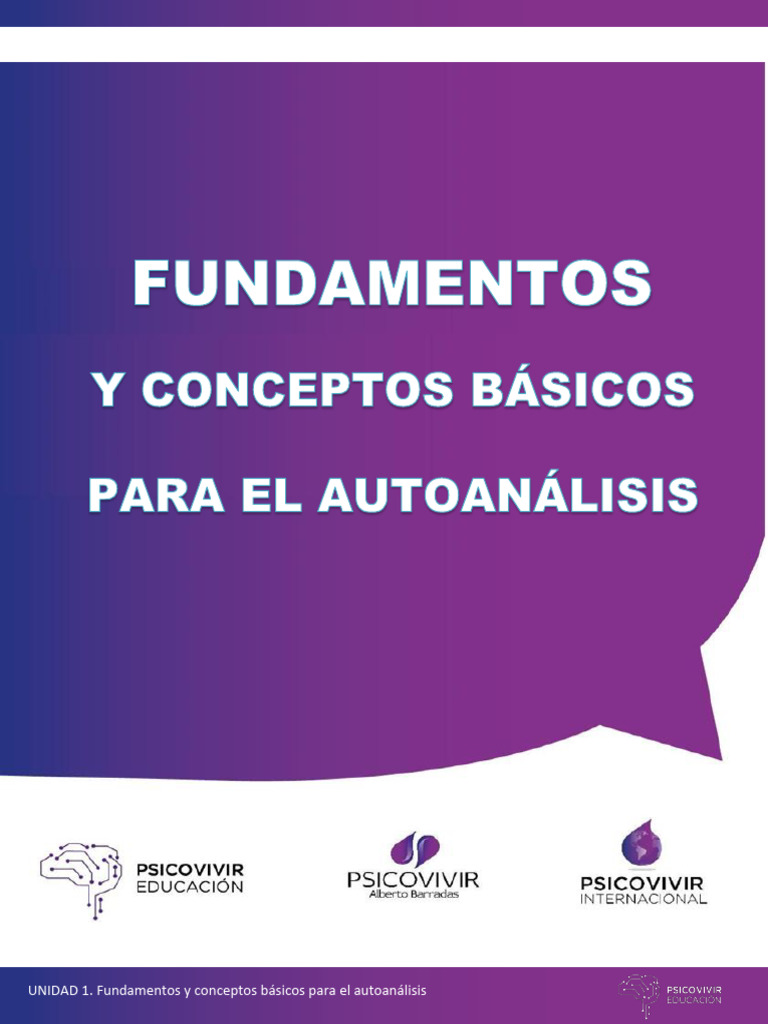 Fundamentos del autoanálisis y coaching | PDF | Sicología | Psicoanálisis