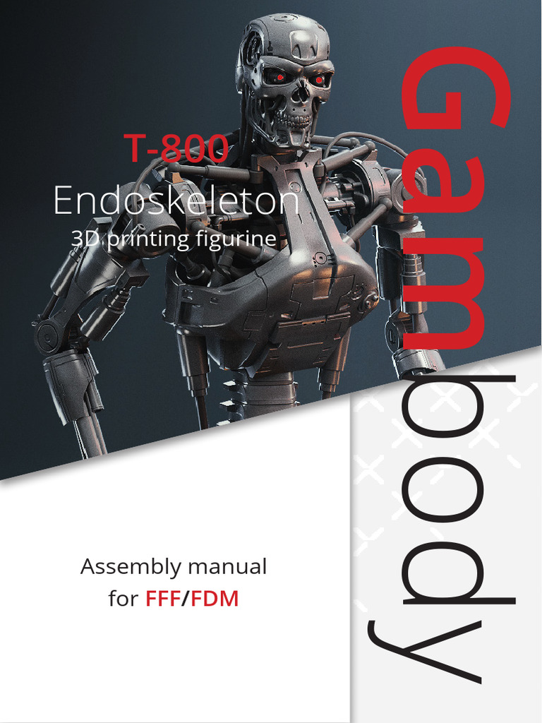 T-800 FFF/FDM Assembly Manual | PDF | 3 D Printing | Computer Aided Design