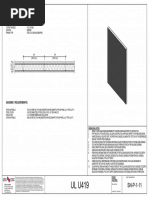 UL U305 Fire Rated Wall Assembly Guide | PDF | Drywall | Building ...