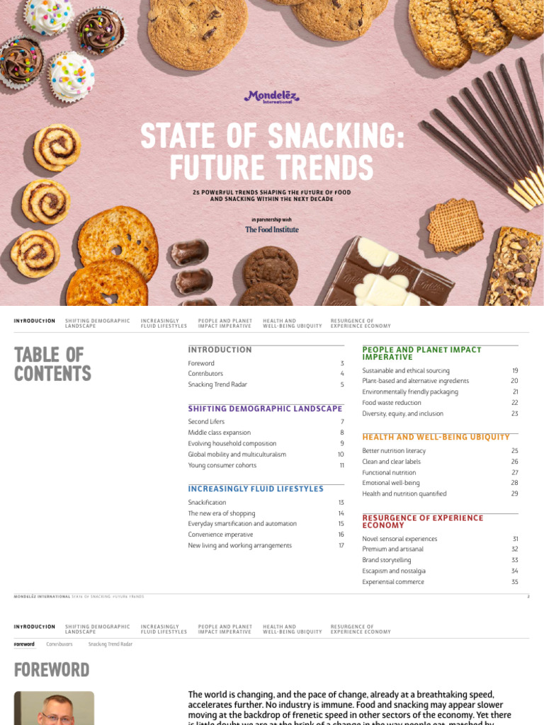 Snacking Future Trends Report | PDF