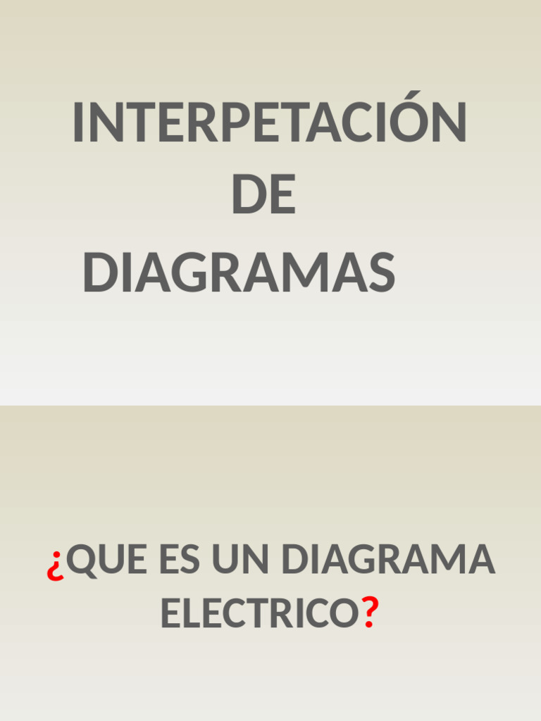 Interpretacion de Diagramas | PDF | Electrónica | Electricidad
