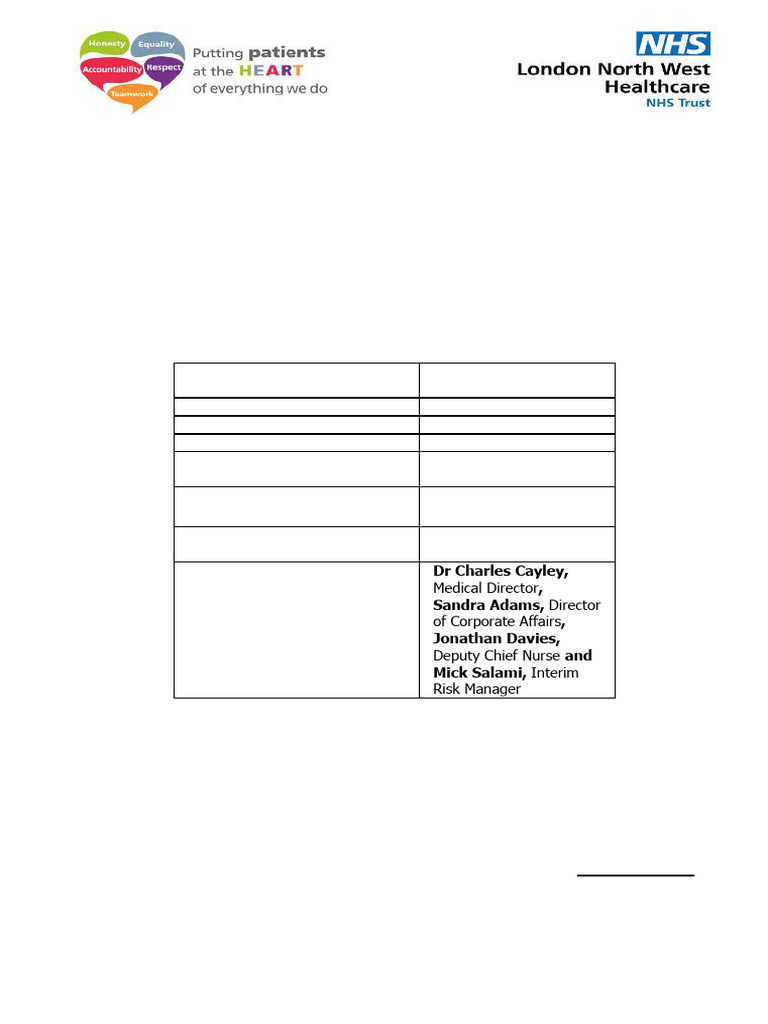 Serious Incident Investigation Report | PDF | Cardiopulmonary ...