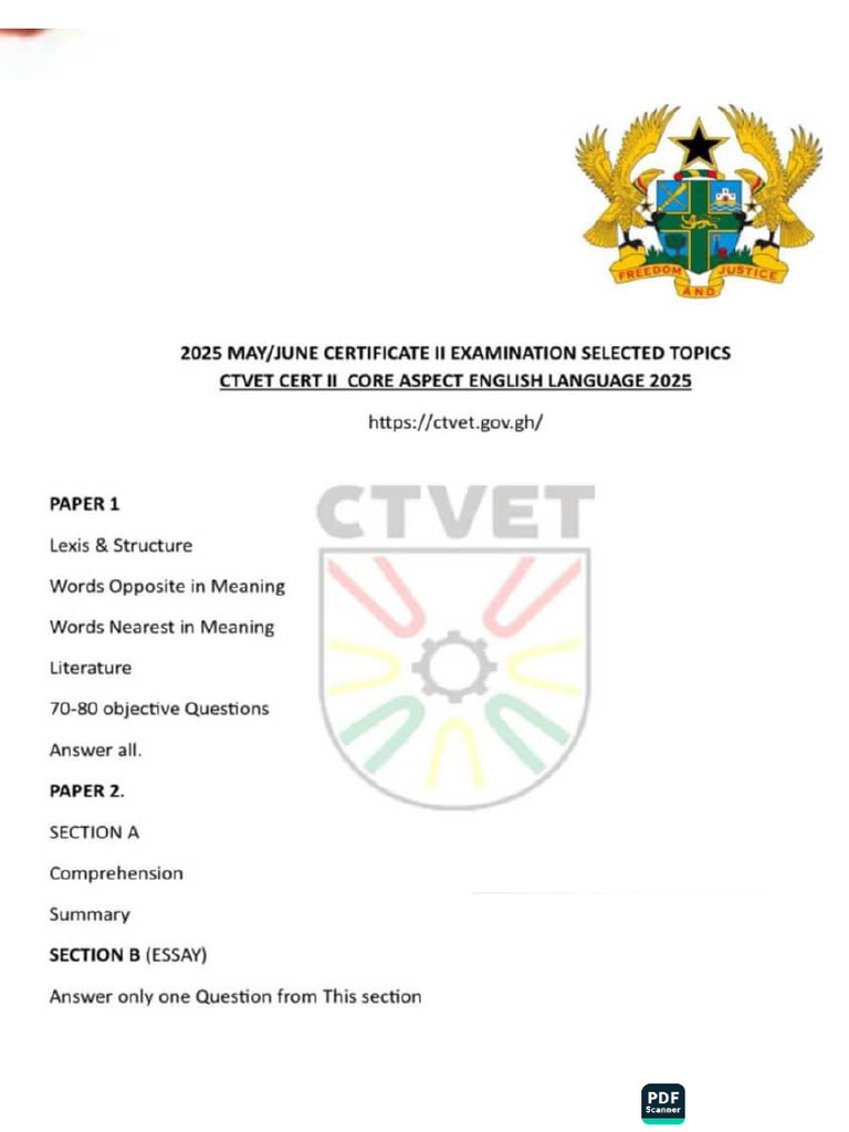 2025 Ctvet Confirmed Selected Topics (Nabptex Board) - 2025!02!23 | PDF