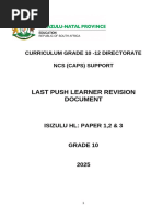 Iphepha Lesi-2 Ibanga 10 | PDF