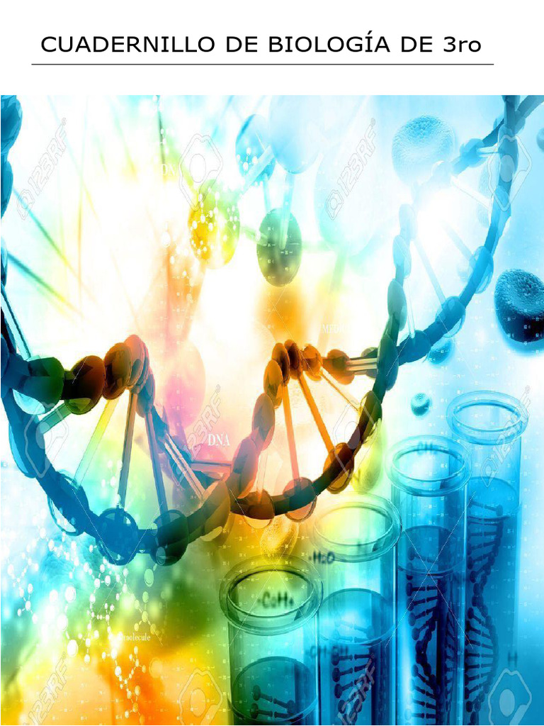 Cuadernillo de Biología de 3ro Soc 2025 (1) | PDF | Rna | Traducción ...