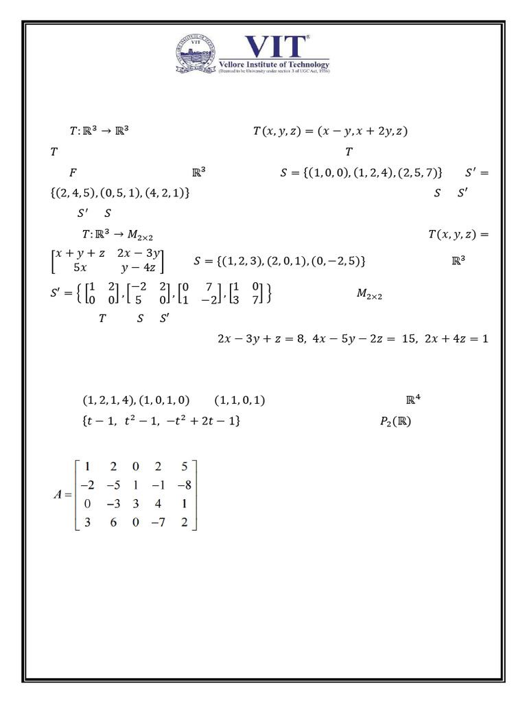 BMAT201L - Digital Assignment 3 | PDF