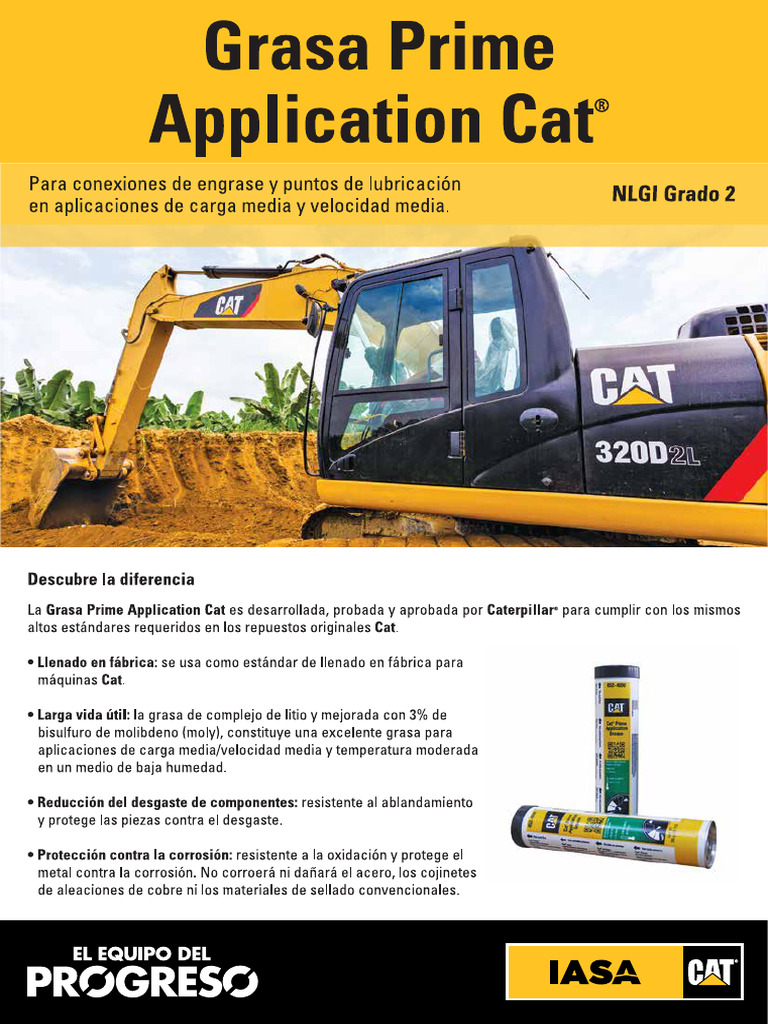 CAT-GRASA-PRIME-APPLICATION | PDF