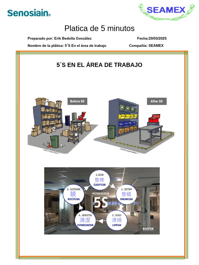 Platica de 5 Minutos Enero | PDF