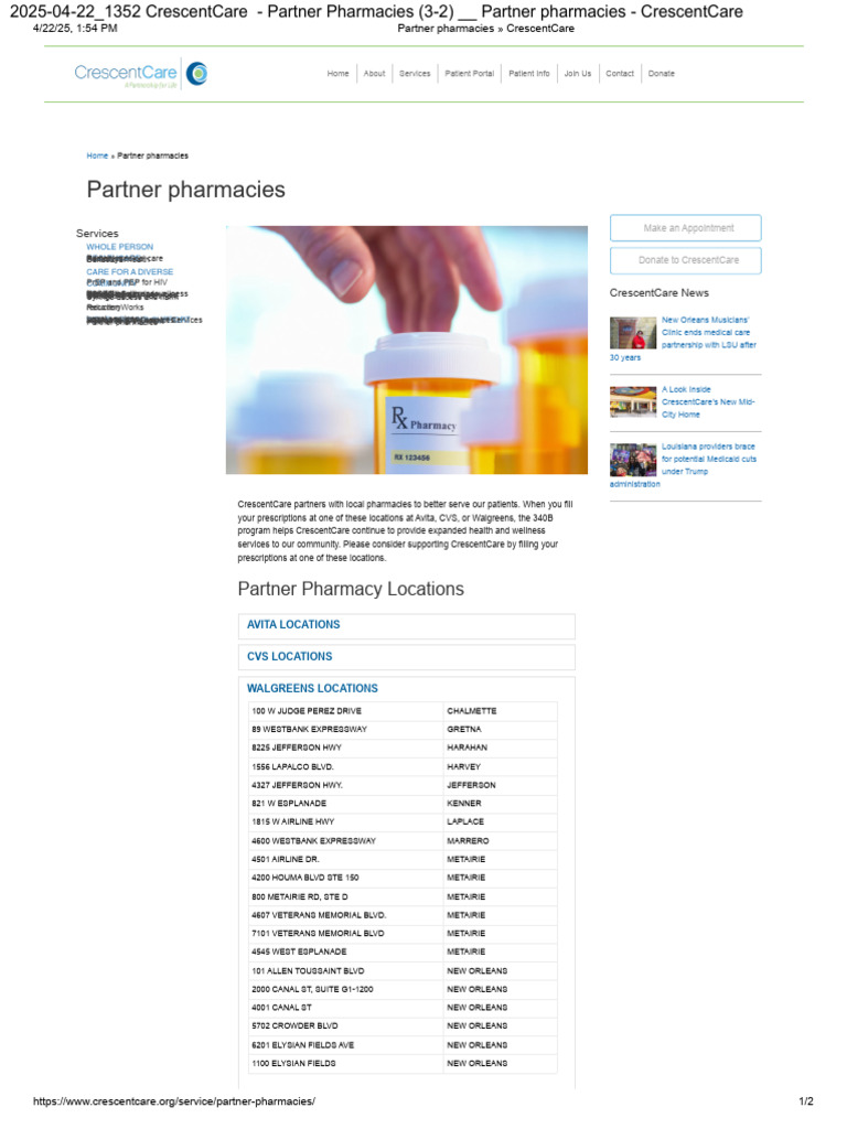 2025-04-22 - 1352 CrescentCare - Partner Pharmacies (3-2) - Partner Pharmacies - CrescentCare ...