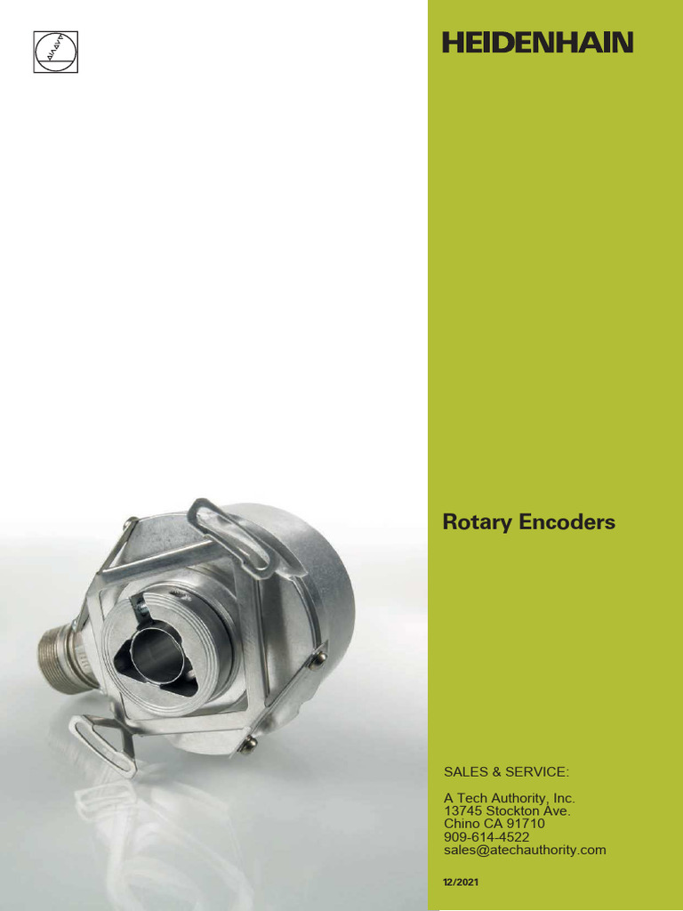 Rotary Encoders 2021 ATA | PDF | Electrical Engineering | Manufactured ...