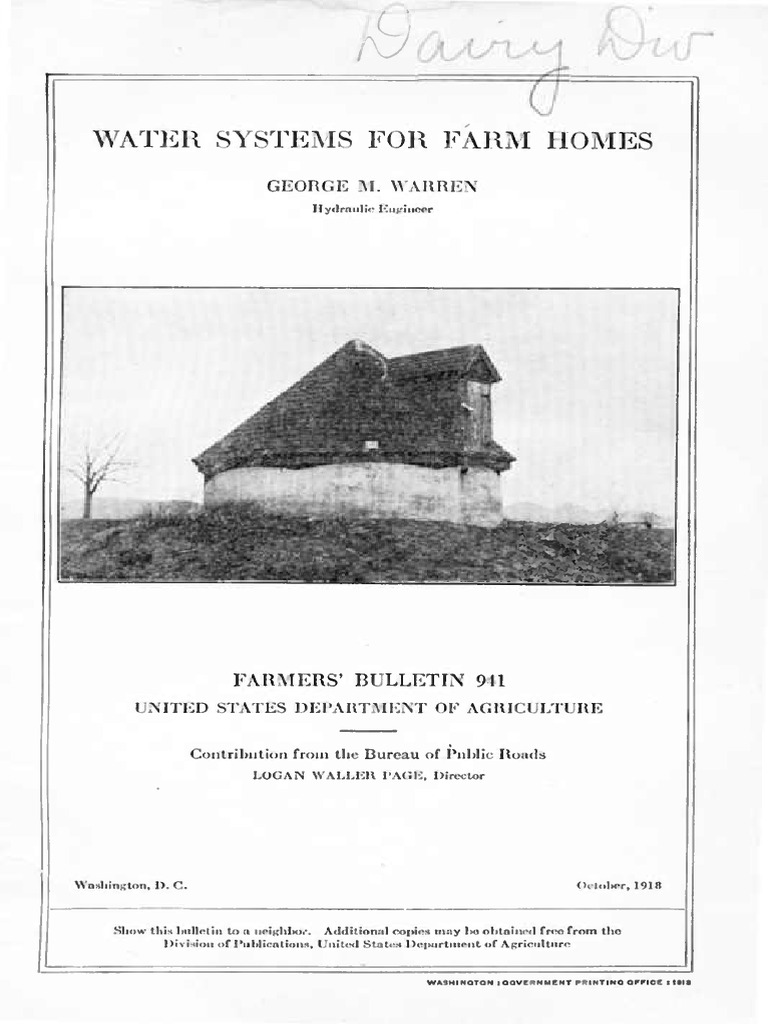 Farm Water Systems Guide | PDF | Water | Filtration