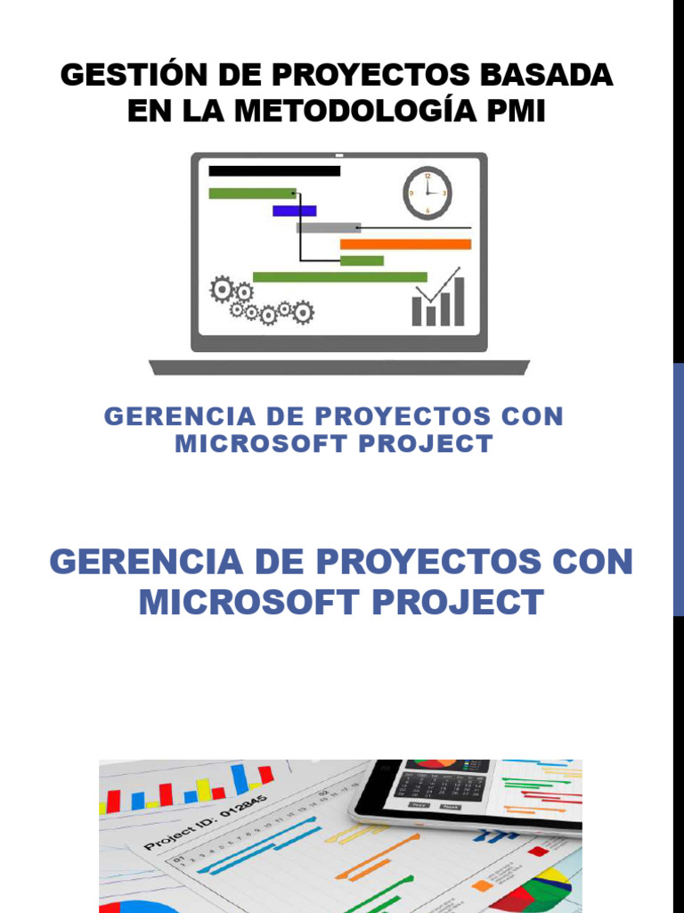 Gestión de Proyectos con Microsoft Project | PDF