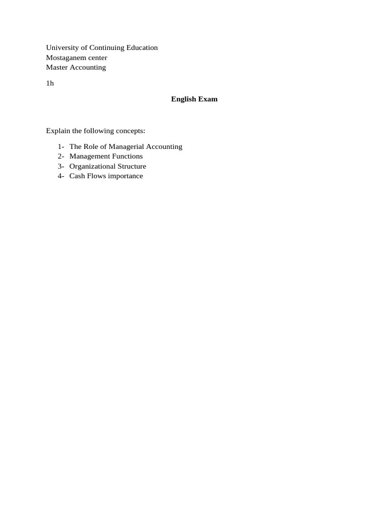 Accounting M2 | PDF