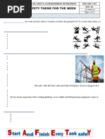Work at Height - Toolbox Talk | PDF | Risk | Occupational Safety And Health