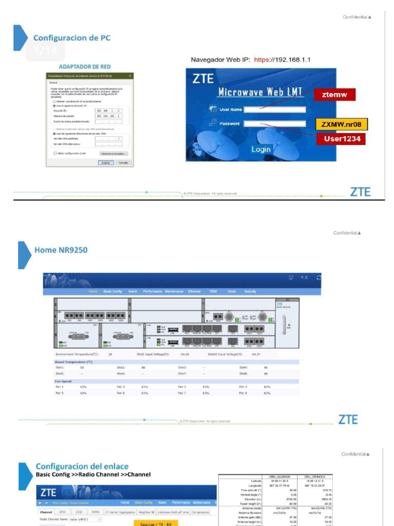 ZXMW NR9250 Zte | PDF