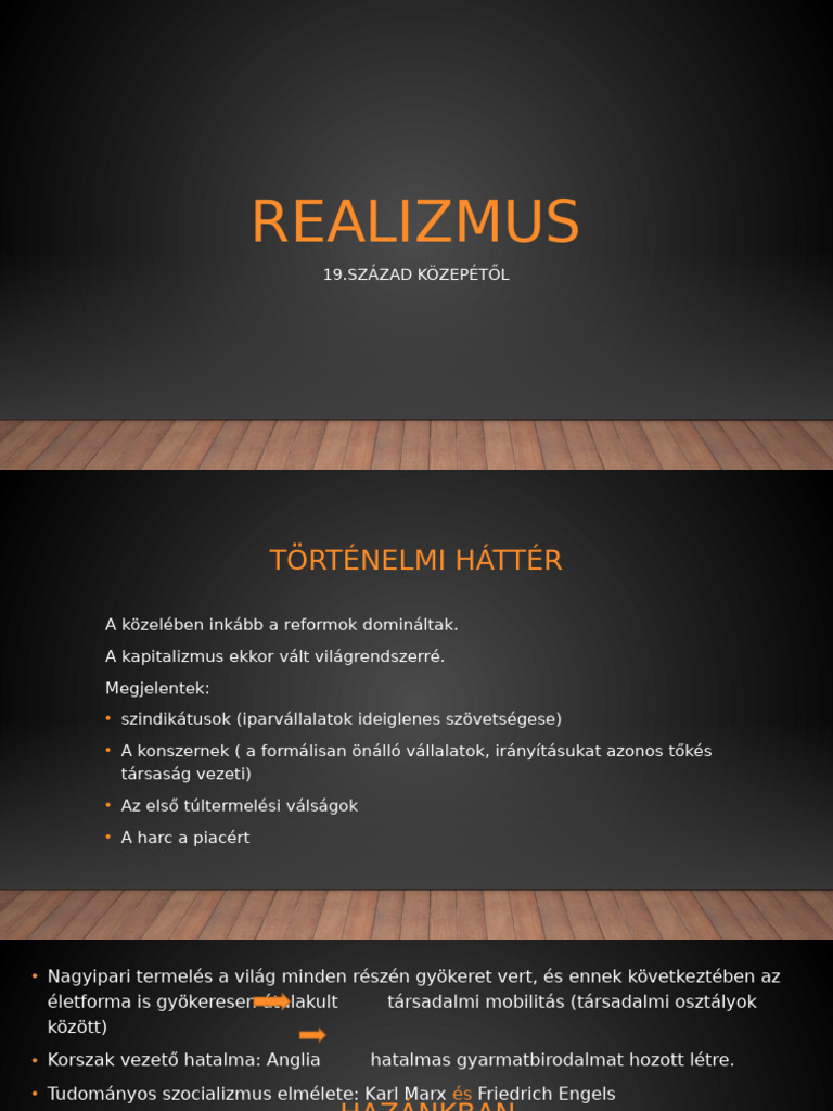 Realizmus | PDF