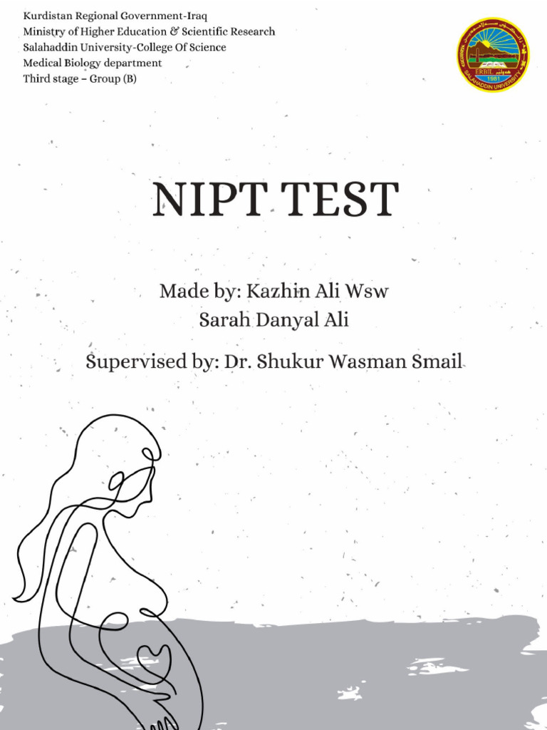 (NIPT) Kazhin Ali &Sarah Danyal | PDF | Dna Sequencing | Polymerase Chain Reaction