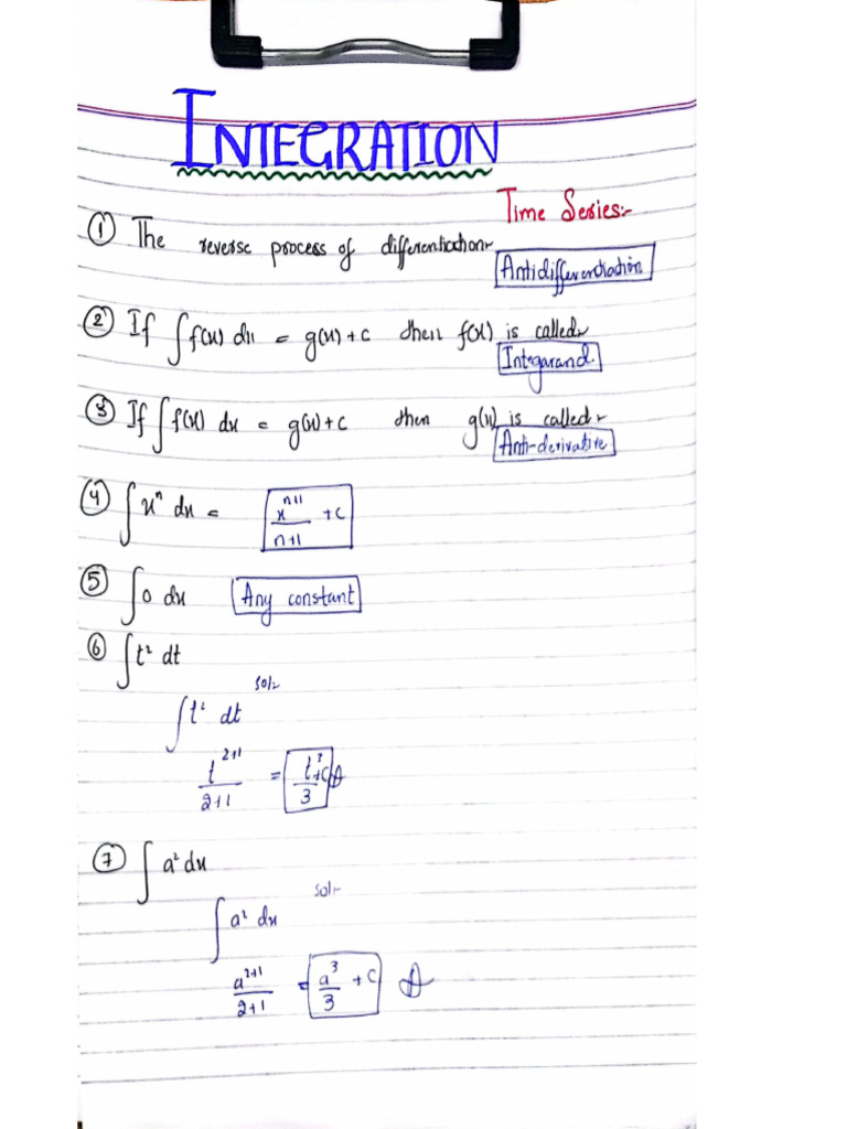 INTEGRATION Time Series ? | PDF