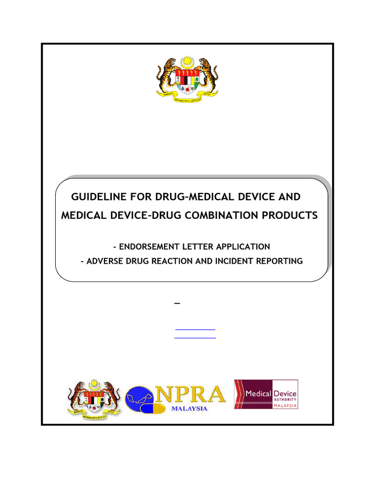 1- Fifth Edition Guideline for Medical Device- Drug and Drug-Medical ...