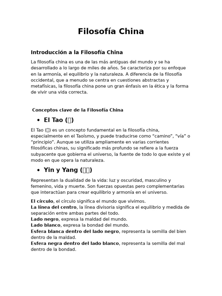 Significado del Tao en Filosofía China | PDF | Tao | Filosofía china