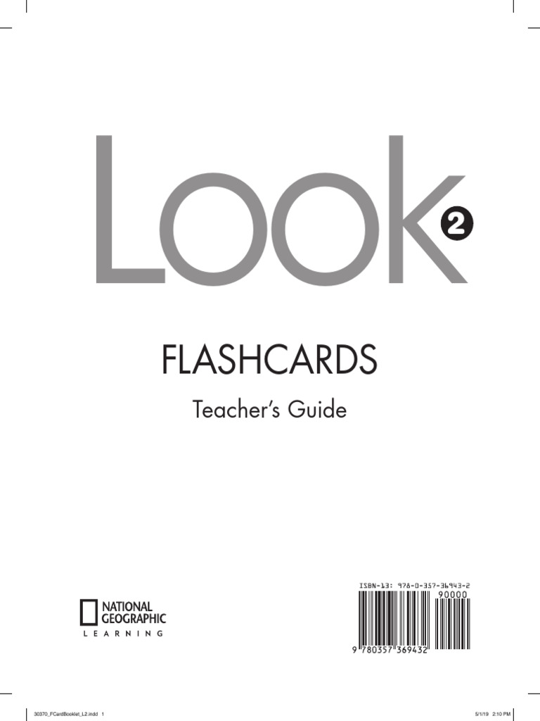 Look BrE L2 FlashCardBooklet | PDF | Flashcard | Classroom
