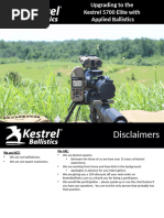 SWAROVSKI OPTIK Ballistic Program - Help PDF | PDF | Telescopic Sight | Military Technology