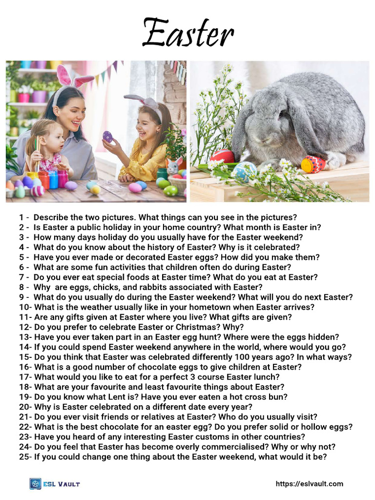 Easter Traditions and Celebrations Guide | PDF