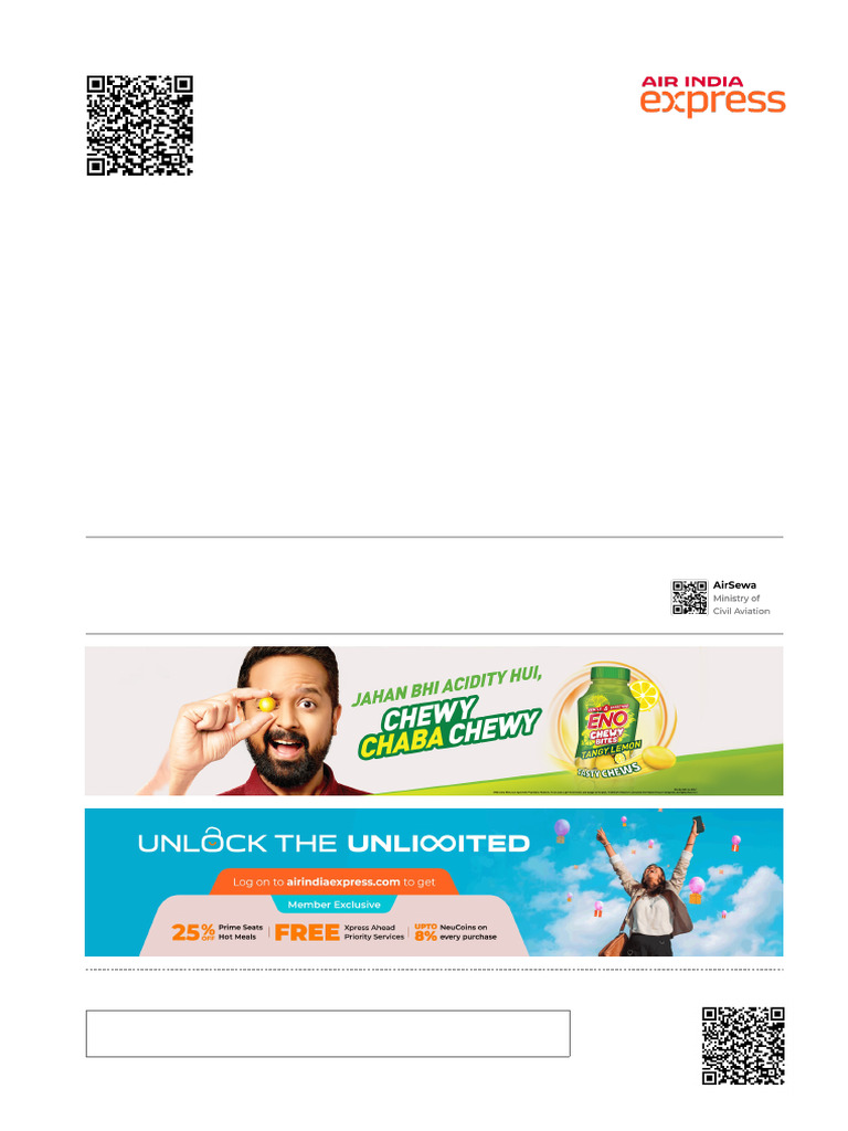 Boarding Pass (MAA CCU) | PDF