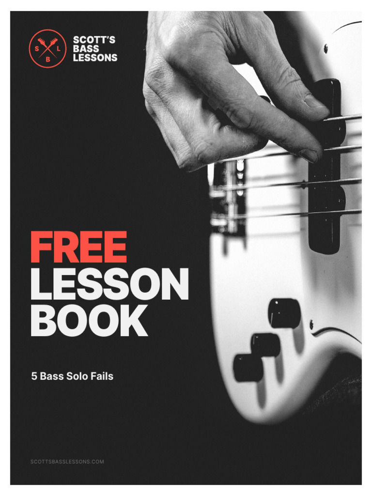 5 Bass Solo Fails - Lesson Book723 - SBL | PDF | Chord (Music) | Scale ...
