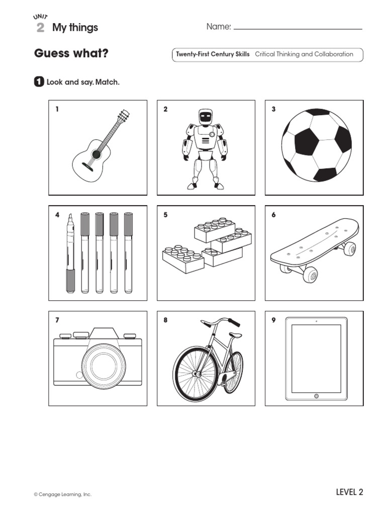 Look Bre l2 Worksheet 2.2 | PDF