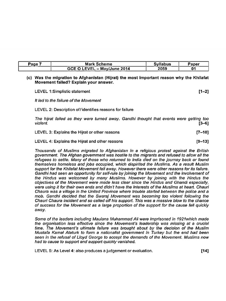 Marking Schemes 1 | PDF