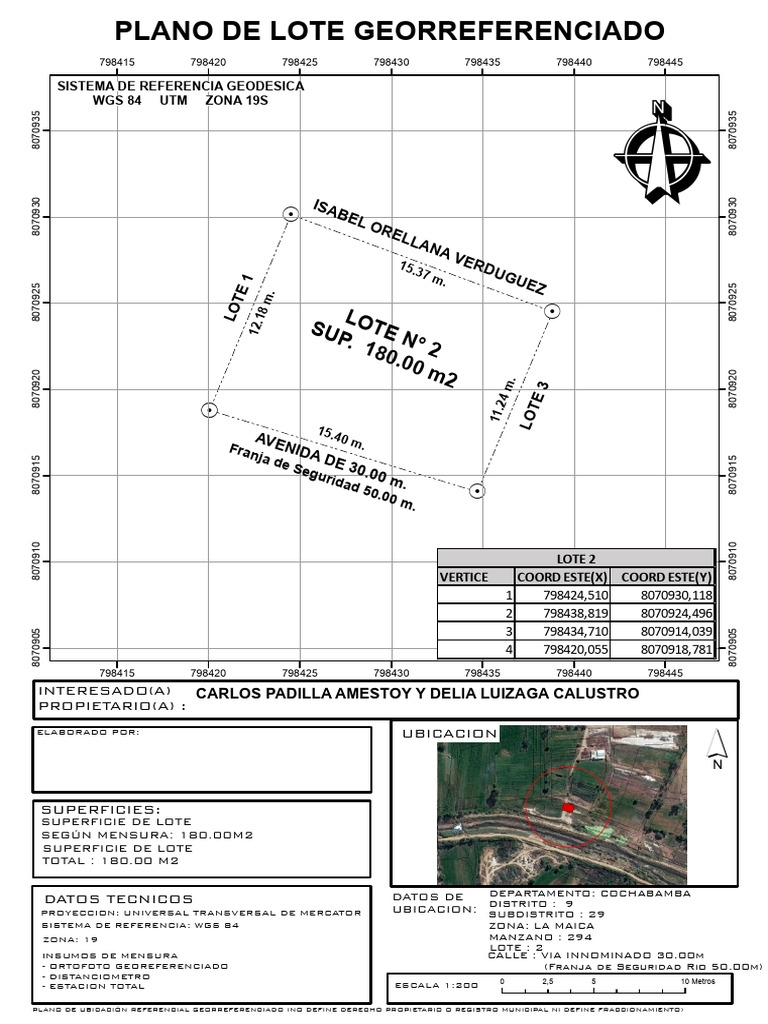 Plano Modelo 247 | PDF | Geodesia | Tecnología geográfica