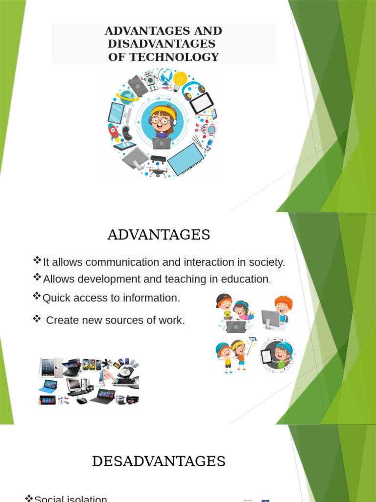 Pros and Cons of Technology | PDF