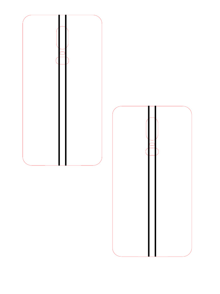 Oneplus 6 Back Sticker Cutout | PDF