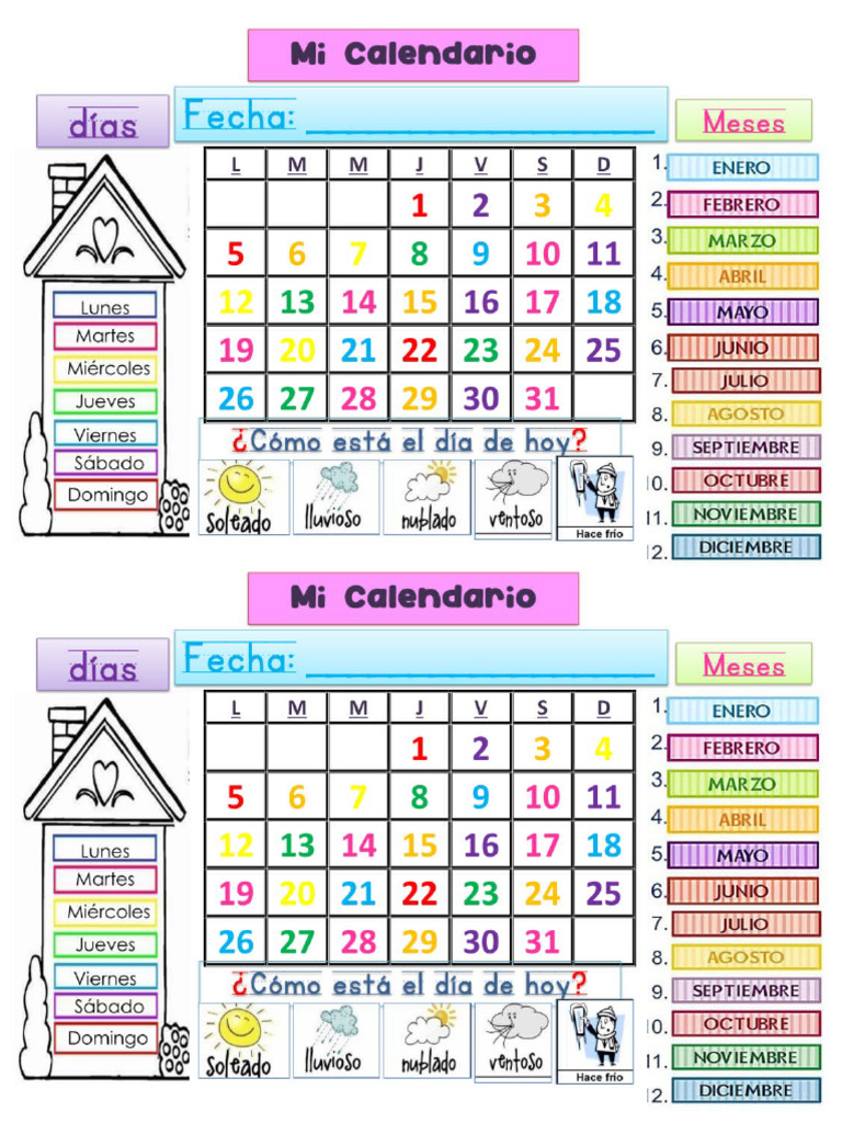 Calendario Individual | PDF
