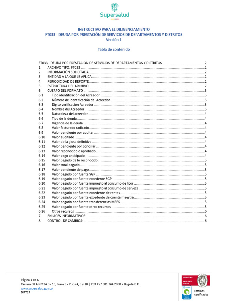 Instructivo FT033 | PDF | Programación de computadoras | Informática